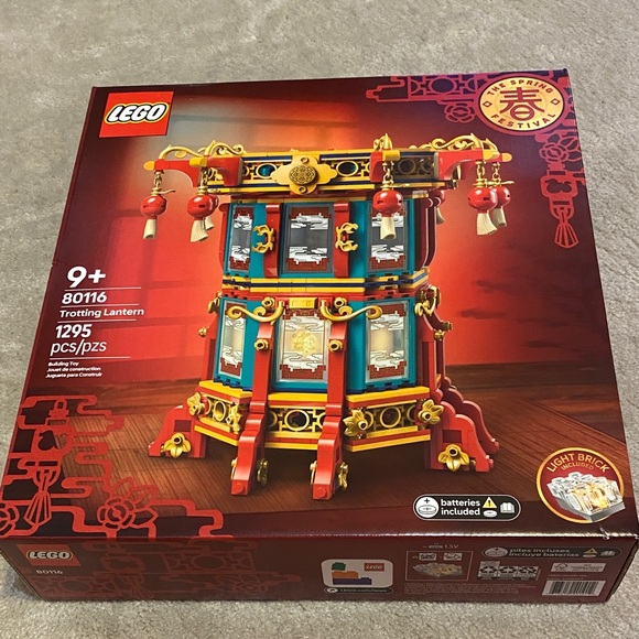 Lego | Toys | Lego Trotting Lantern Set Red Yellow Blue | Poshmark